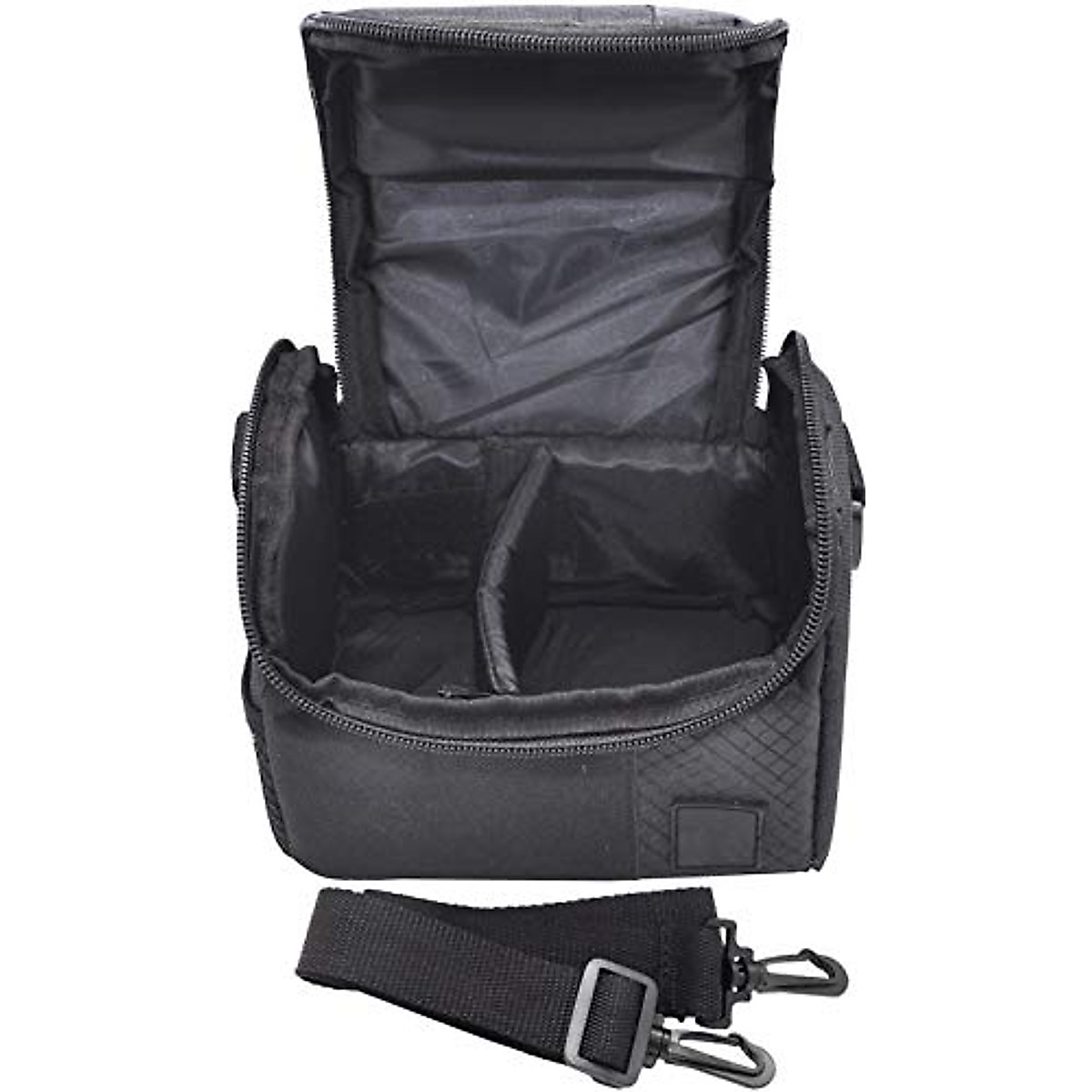 Small Soft Padded Camera Equipment Bag / Case for Canon, Nikon, Sony, Samsung, Olympus, Pentax, Panasonic & More + Microfiber Cloth