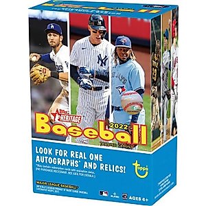 2022 Topps Heritage Blaster - 72 Baseball Cards per Box