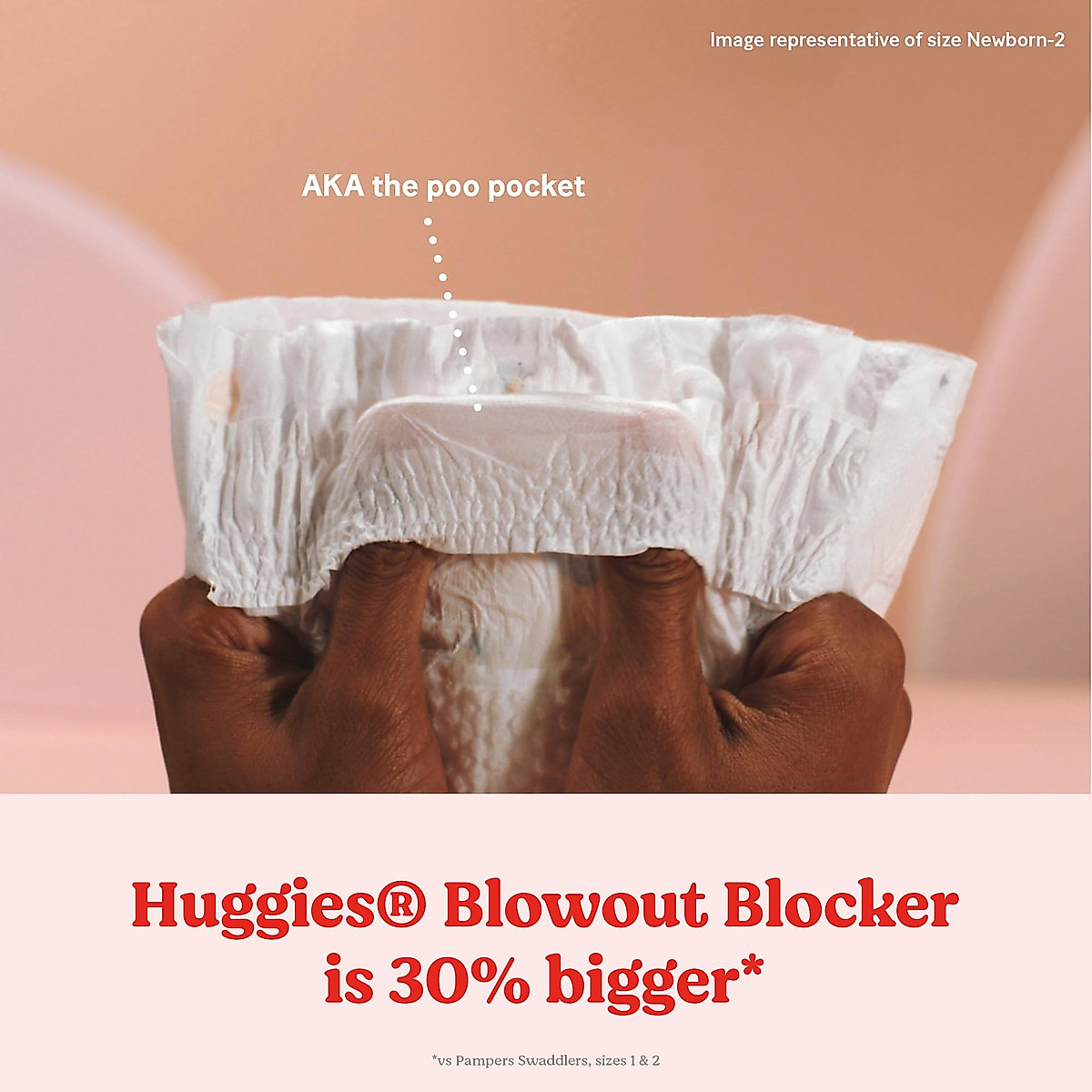 Huggies Newborn Diapers, Little Snugglers Newborn Diapers, Size Newborn (up to 10 lbs), 144 Count