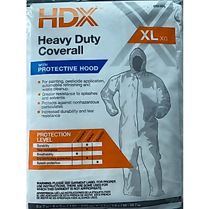 Trimaco 09961/6 Polyolefin Coveralls White XL 1 Pk