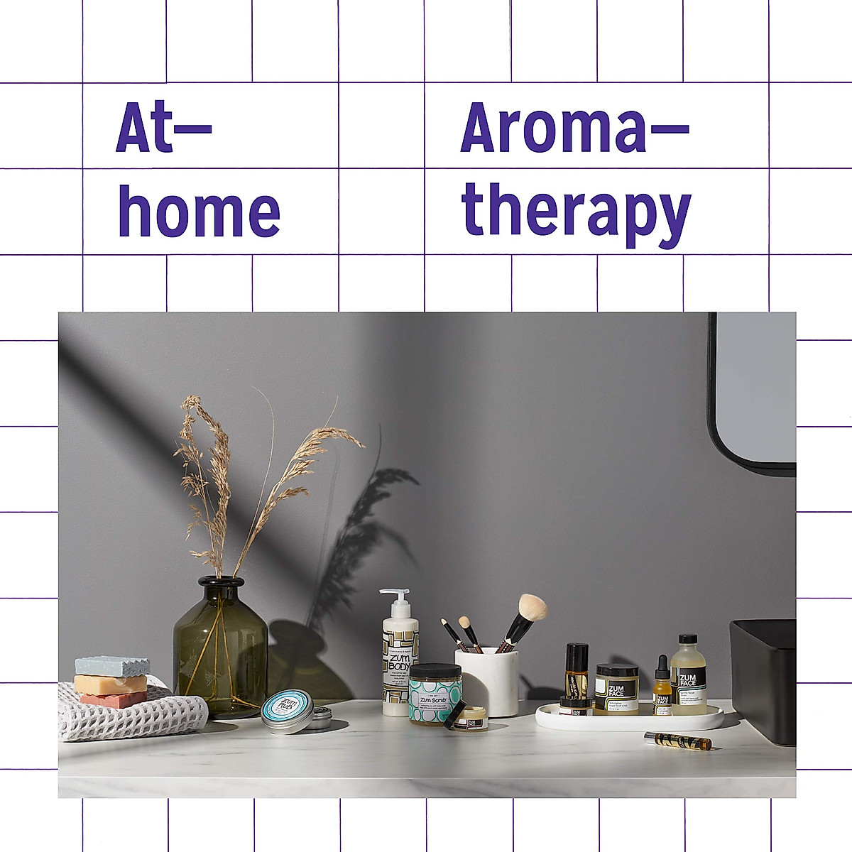 Indigo Wild Zum Face Gentle Facial Cleanser - Natural Skincare Product - Moisturizing Face Care with Coconut Oil, Olive Oil & Jojoba Oil - Lemon & Geranium Scent - 8 fl oz