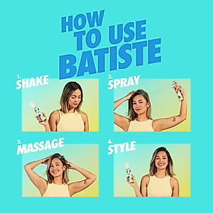Batiste Dry Shampoo, Fresh Fragrance, 6.35 OZ. Packaging May Vary