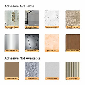 CHAUNCEY HOME Adhesive Paper Towel Holder Under Cabinet Countertop, 1 Pack, Matte Black, Self-Adhesive Hanging Paper Towels Rolls Holder for Bathroom Kitchen Essentials