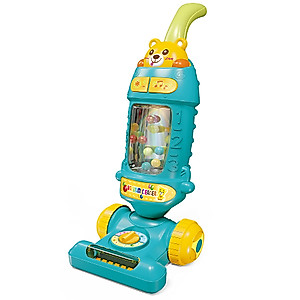 SUPERHIGH Kids Vacuum Cleaner Toy for Toddler, Toy Vacuum with Lights & Sounds Effects, Great 3-6 Year Old Girl Gifts and Boys, Pretend Play for Toddlers