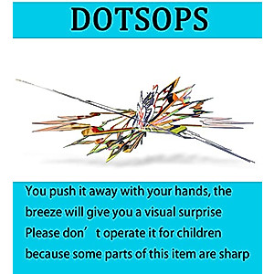 DOTSOPS Wind Spinner 360 Degree Hanging Stainless Steel,Love Wind Spinner Indoor Outdoor Garden Decoration-10“x 10