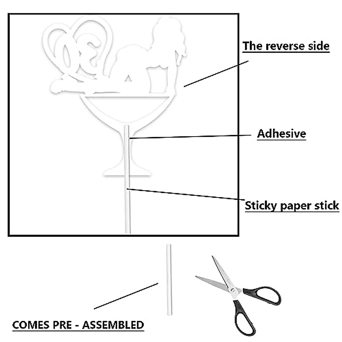 Glitter Crazy Girl 30 Cake Topper Let’s Glow Crazy Party Theme Decoration Supplies Women Girls Happy Birthday 30th Anniversary Party Decor Supplies