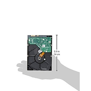 Western Digital(WD) BLUE Deskptop 1TB( 1Terabyte) 3.5"Hard Disk Drive, 5400~7200RPM, SATA3 ( 6.0GB/s), 64MB Cache, IDEAL for PC/Mac/CCTV/NAS/DVR/Raid and SATA Applications, 1YR Warranty (Blue)