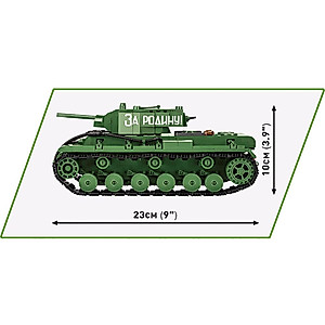 Cobi toys 656 Pcs Hc WWII /2555/ Kv-1