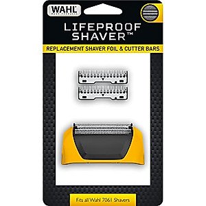 Wahl Yellow Lifeproof Shaver Replacement Foils, Cutters and Head for 7061 Series - Model 7045-100