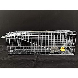 Humane Mouse Trap Rat Trap Rodent Trap Large Live Catch Cage, Easy to Set Up and Reuse, Suitable for Outdoor Indoor, Use in Home, Gardens, Garages - 24 in x 7.48 in x 8.26 in