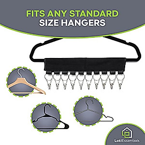 LokiEssentials Hat Rack for Baseball Caps, Hanging Hat Organizer Display Holder, Clip Hanger Hat Holder for Closet, Winter Hat Storage Ideas, Baseball Hat & Ball Cap Organizer, Golf Hat Racks (2 Pack)