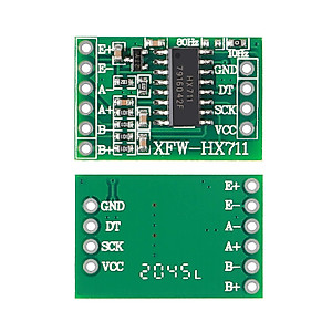 ACEIRMC 8pcs HX711 Weighing Sensor Dual-Channel 24 Bit Precision A/D Module Pressure Sensor for Arduino Raspberry Pi Microcontroller