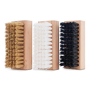 Reshoevn8r Shoe Cleaning Brush Set, 3 Brush Pack - Soft Bristle, Medium -All Purpose, & Hard Bristle Brush - Premium Sneaker Brushes in Three Different Firmness Levels for Top-to-Bottom Clean