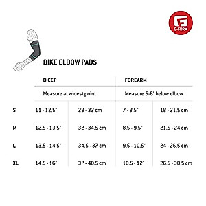 G-Form E-Line Elbow Pads, Black, Adult Small