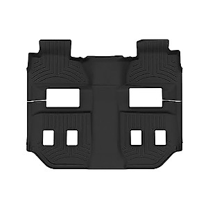 WeatherTech Custom Fit FloorLiners for Suburban, Yukon XL - 2nd/3rd Row (446073), Black