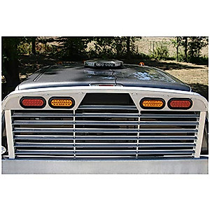 Buyers Products 5626520 6 Inch Red Oval Stop/Turn/Tail Light With 20 LEDs Kit