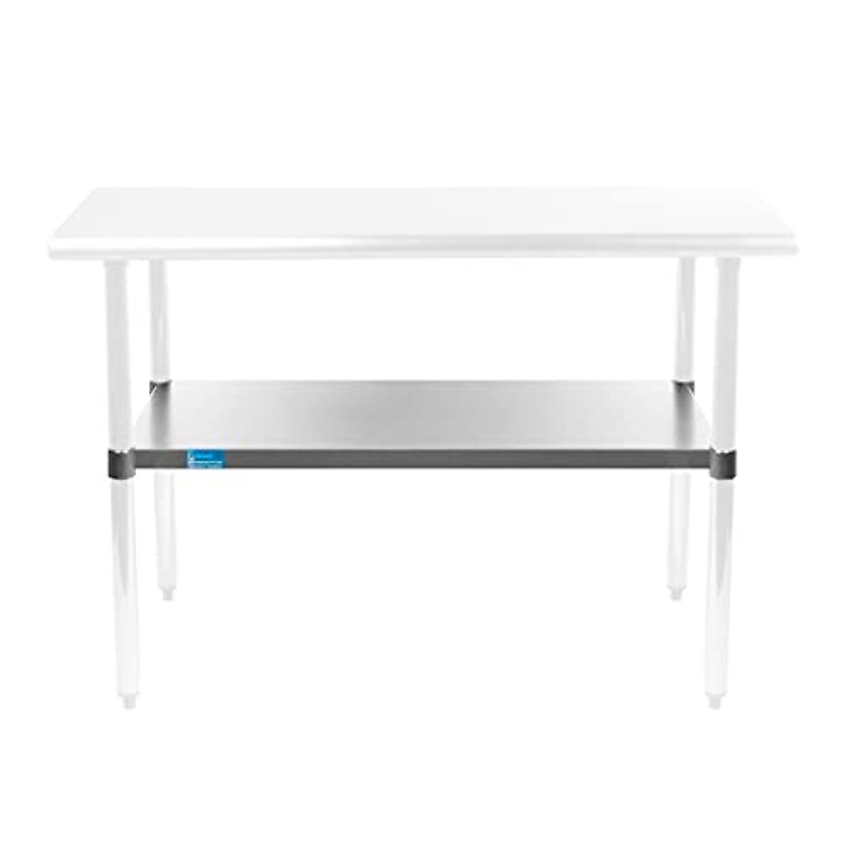 Additional Undershelf for AmGood Work Table | Adjustable Galvanized Steel Undershelf (24" x 36")