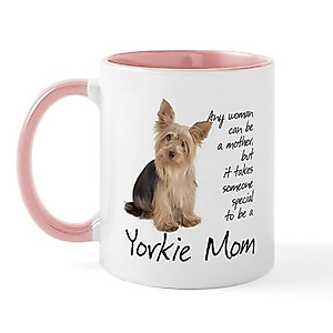 CafePress Yorkie Mom Mugs Ceramic Coffee Mug, Tea Cup 11 oz