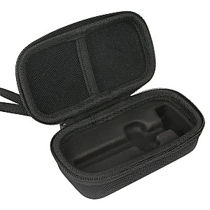 Khanka Hard Travel Case replacement for WEISHI Double Edge Safety Razor/Merkur Long Handled Safety Razor Black