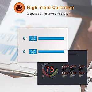 Run Star 2 Pack 200XL Cyan Remanufactured Ink Cartridge Replacement for Epson 200XL for Epson Expression Home XP-200 XP-300 XP-310 XP-400 XP-410 Workforce WF-2520 WF-2530 WF-2540 Printer (2 Cyan)