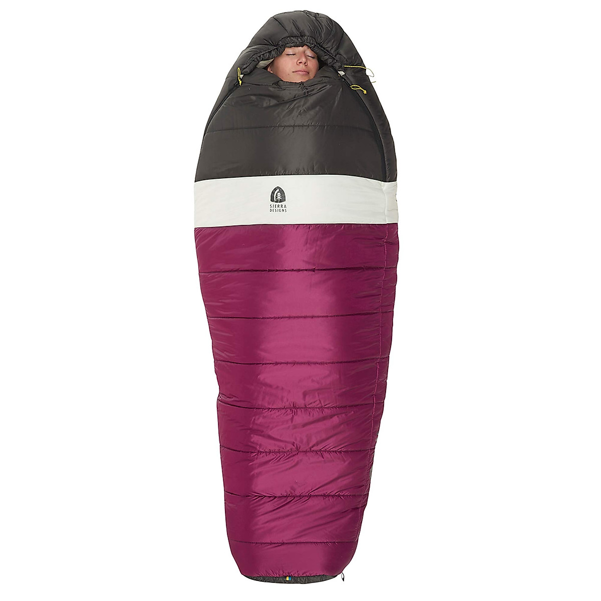 Sierra Designs Synthesis 20 Degree Sleeping Bag, Women's Mummy Style Camping & Backpacking Sleeping Bag