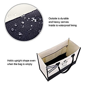 40th Birthday Gifts for Women, Canvas Tote Bag with Zipper Suitable for 40 Year Old Birthday Gifts for Women, 40th Birthday Decorations for Women