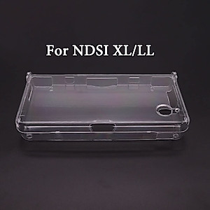 Plastic Clear Crystal Protective Hard Shell Skin Case Cover for Nintend DSi NDSi NDSi XL Console (for NDSI LL XL)