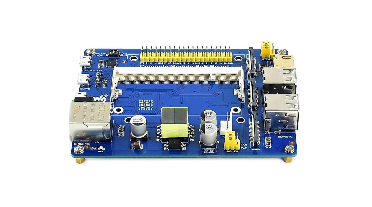 Compute Module IO Board with PoE Feature Development Board Composite ...
