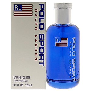RALPH LAUREN Polo Sport Edt for Men 4.2 Oz/ 125 Ml, 4.2 Fl Oz