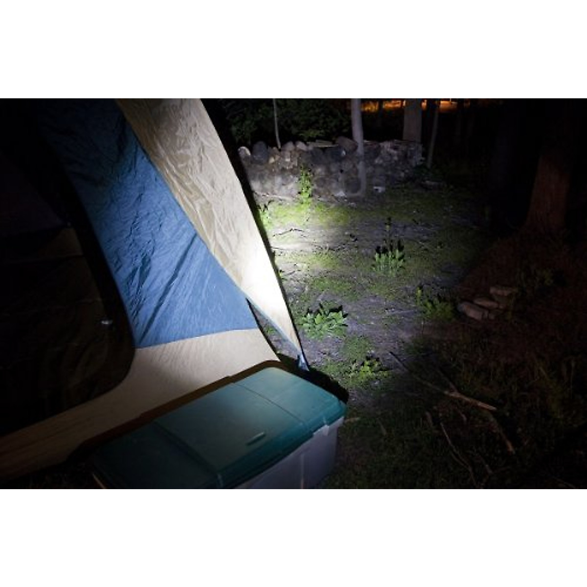 Dorcy 215-Lumen Weather Resistant Spot Beam LED Headlight, Black and Gold (41-2097)