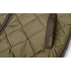 VIKTOS Men's Full Zip Casual Lightweight Insulated Operatus Jacket with Adjustable Hood, Ranger, XL