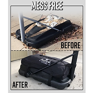 Hoop Secure Standard Size, Black - Heavy Duty Weighted Base Anchor for Basketball Hoops - Weather Resistant, Durable Design Can Hold in Excess of 300 lbs - Patents-Pending, HOA Friendly