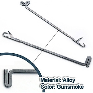 9KM DELIFE Reverse Latch Needle 6/7pcs for Assist Cord Fishing Rigging Needle Kit Tool Set Accessories Ring Splicing