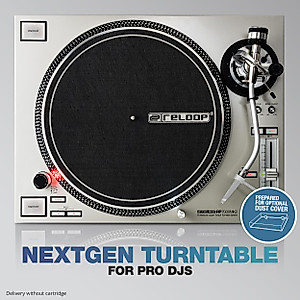 Direct Drive High Torque Turntable in silver