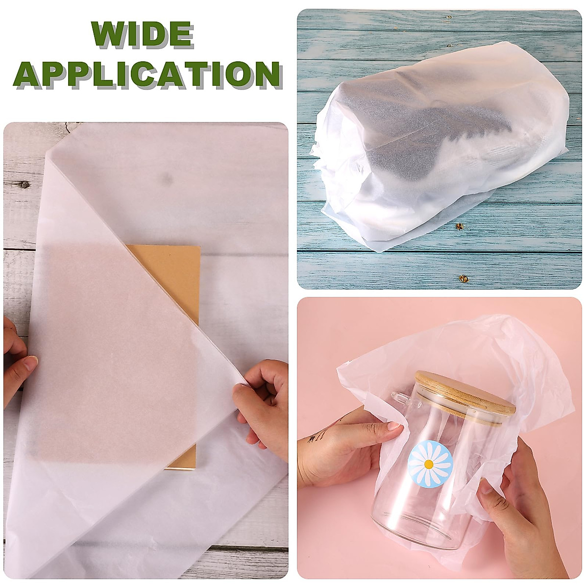 25 Sheets Acid-Free Tissue Paper, 20 x 30 Inch Acid-Free Archival Tissue Paper Wrapping Tissue Paper Acid Free Paper for Storage Wrapping Paper for Protecting Clothing and Linen Gifts