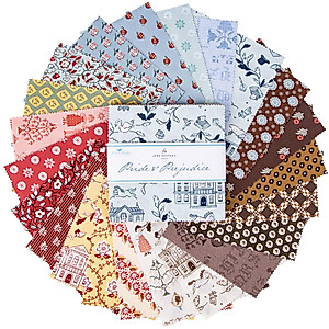 Jane Austen's House Pride & Prejudice 5" Stacker 42 5-inch Squares Charm Pack Riley Blake 5-13770-42