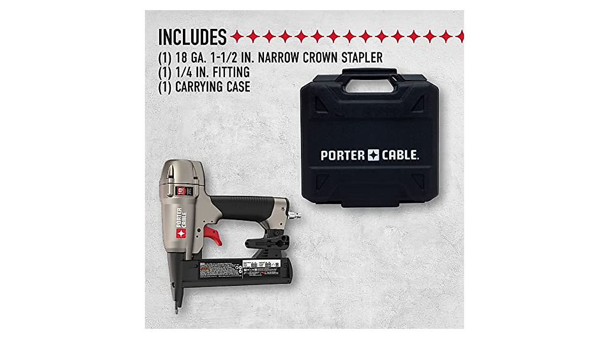 PORTER-CABLE 1-1/2" Crown Stapler - Durable & Efficient