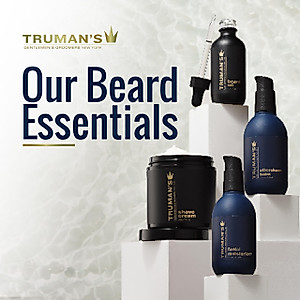 Truman's Gentlemen's Groomers Men's Aftershave Balm, Soothing & Moisturizing for Smooth, Hydrated Skin, 4 fl. oz.