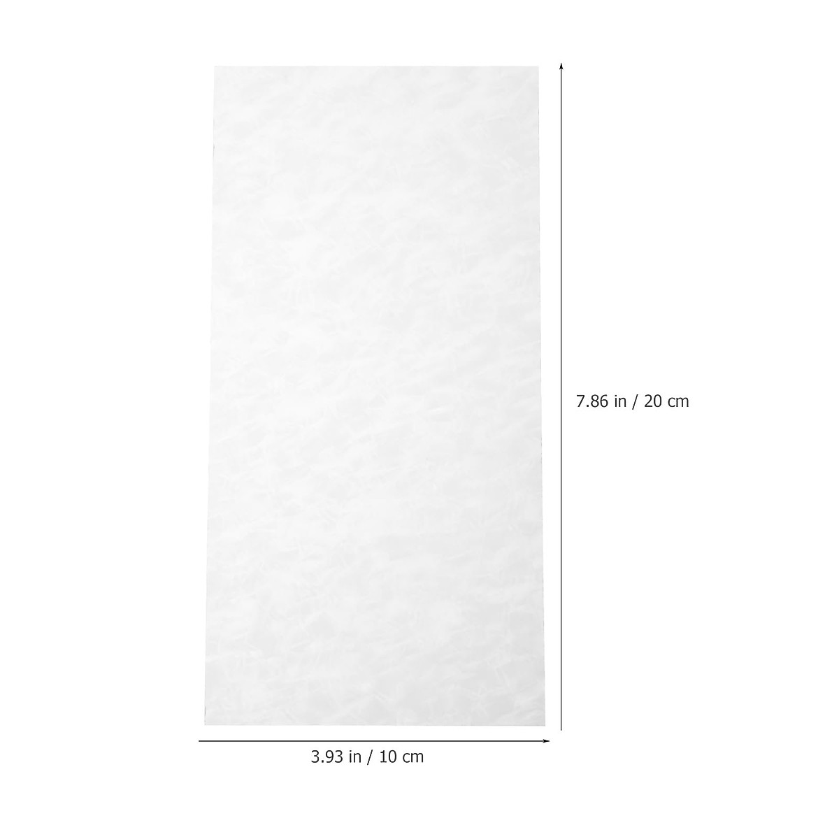 SUPVOX 2pcs Inlay Material White Mother of Pearl Shell Blanks Sheet Rectangle Inlay Material for Guitar