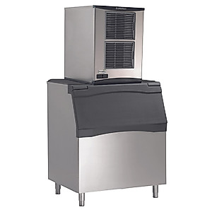 Scotsman B842S 42' Ice Storage Bin, 778-Pound Capacity, Stainless Steel Exterior, NSF