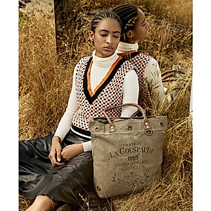 Myra Bag Western Leather Tote Bag for Women - Cosmo