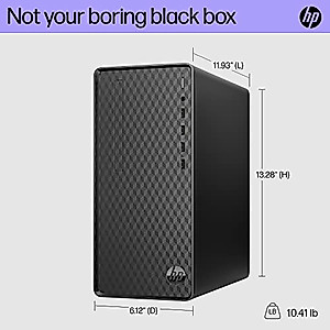 HP Desktop PC, AMD Ryzen 3 5300G, 8 GB SDRAM, 512 GB SSD, AMD Radeon Graphics, Windows 11 Home, M01-F3020 (2022)