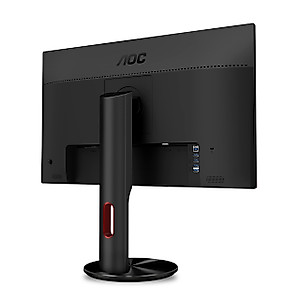 AOC G2460PF 24” Gaming Monitor, FreeSync, FHD (1920x1080), TN Panel, 144Hz, 1ms, Height Adjustable, DisplayPort, HDMI, USB