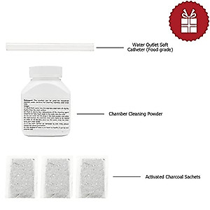 ROVSUN 1.1 Gallon/4L Water Distiller w/BPA-Free Container & All Stainless Steel Interior for Home Use, Distilled Water Machine Maker Purifier Filter Countertop, Distilling Pure Water Maker, 750W