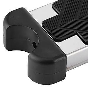 Pool Ladder Steps Replacement, 304 Stainless Steel Thickened Ladder Pedal with Nonslip Rubber Pad, Swimming Pool Ladder Steps for Hot Spring Pool