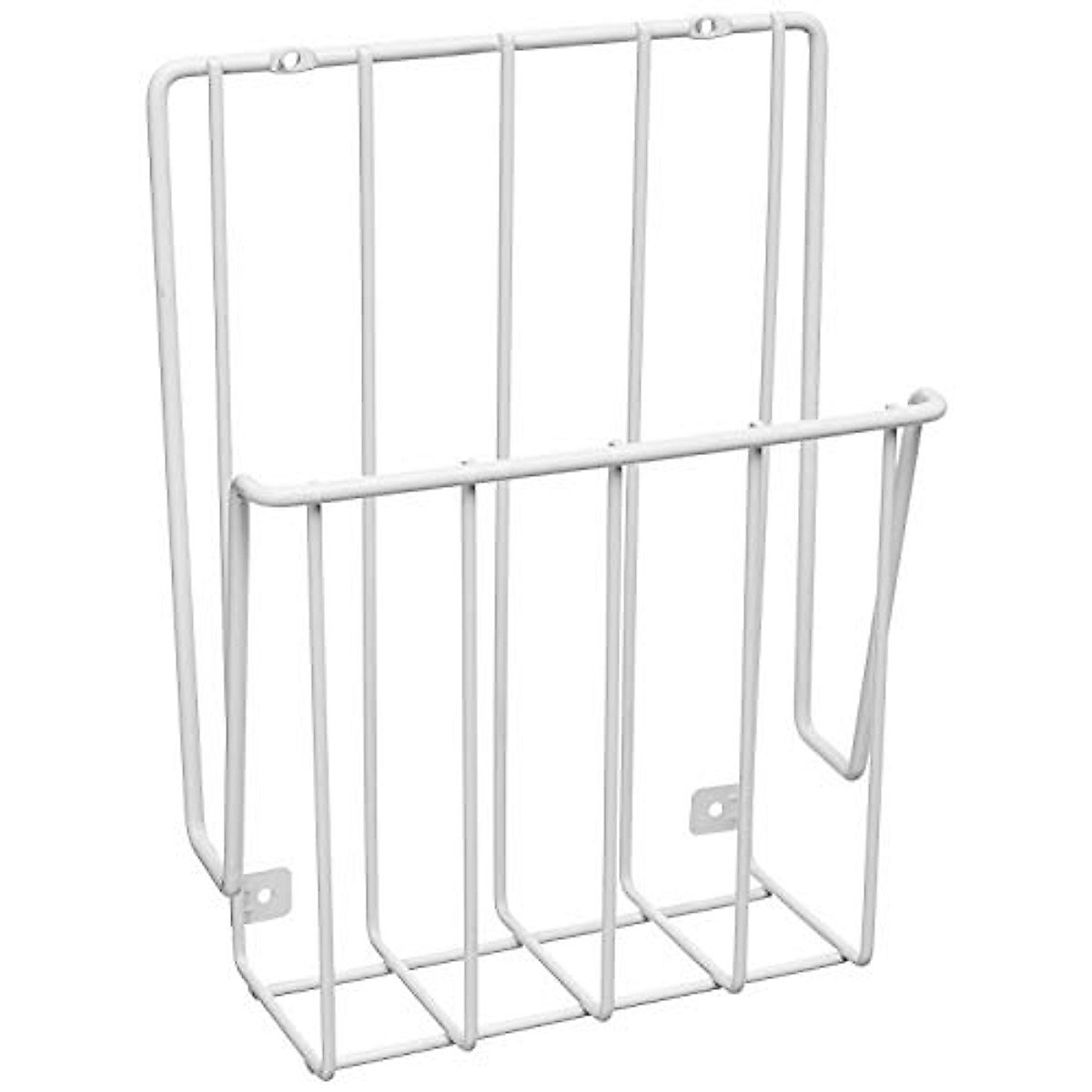 Spectrum Diversified Mountable Wrap Rack, White