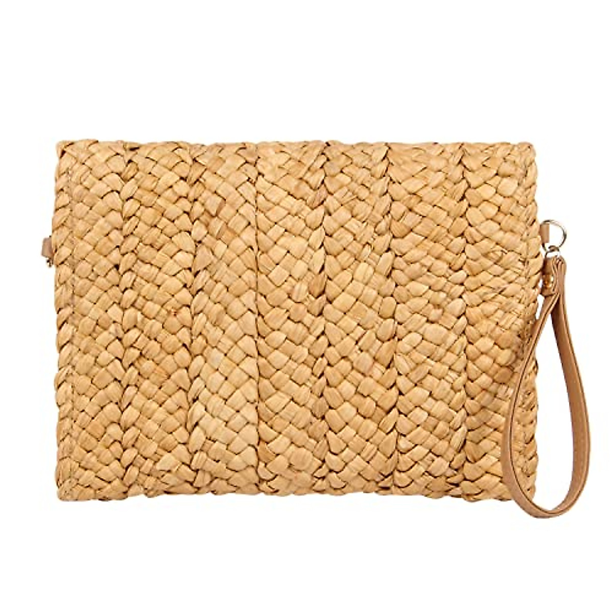 Oweisong Straw Purses for Women Summer Beach Straw s Clutch Purses Crossbody Bag Handmade Women Envelope Handbag Wallet