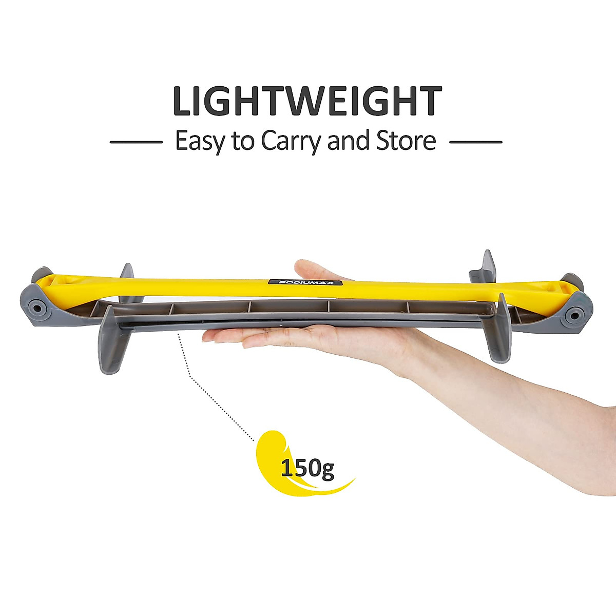 PodiuMax Portable Height Adjustable Sports Training Hurdle, Lightweight, Innovative Foldable Design, Collapsible Safe, 6 per Pack