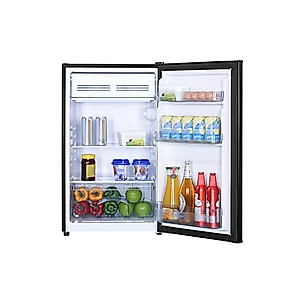Danby DCR044B1BM-6 4.4 Cu.Ft. Compact Refrigerator with Chiller-Mini Fridge for Bar, Dorm, Basement, Den, Kitchen, or Living Room, Black