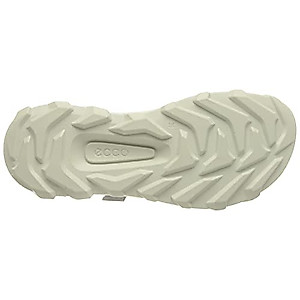 ECCO Women's MX ONSHORE 3-Strap Water Friendly Sport Sandal, White/White, 11-11.5